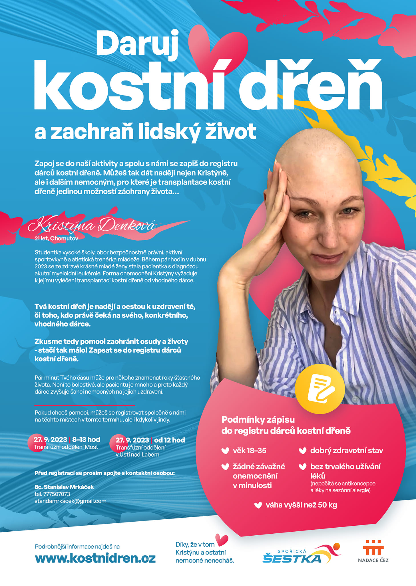 Chomutovská atletka svádí několik měsíců zcela jiný boj než na dráze ...